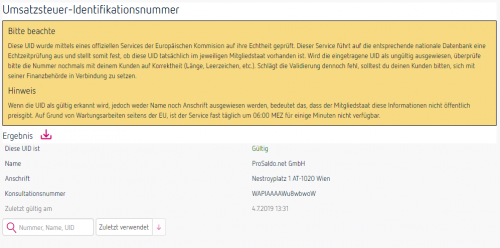 UID-Nummer prüfen: So funktioniert UID-Nummer Prüfung